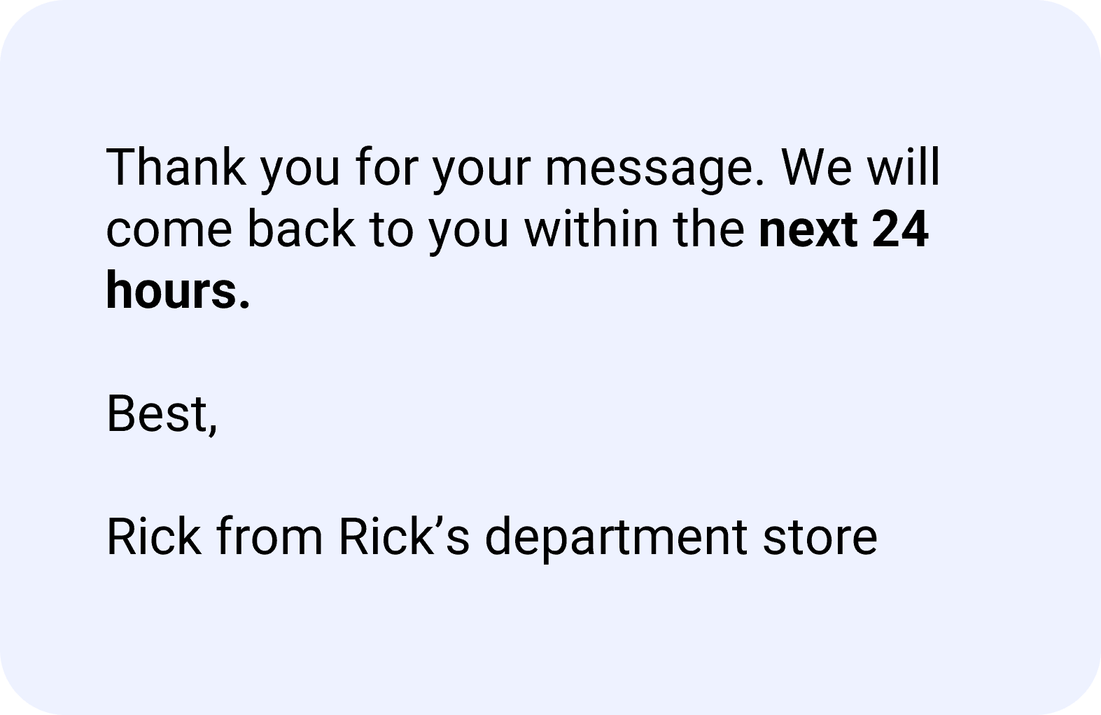 Top 5 tips for the best automated reply messages for your business